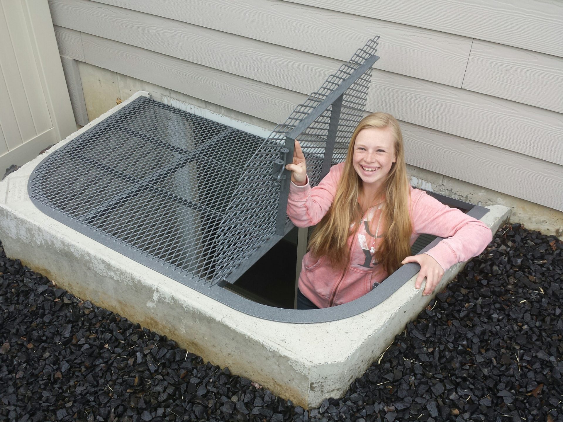 Install Window Well Cover